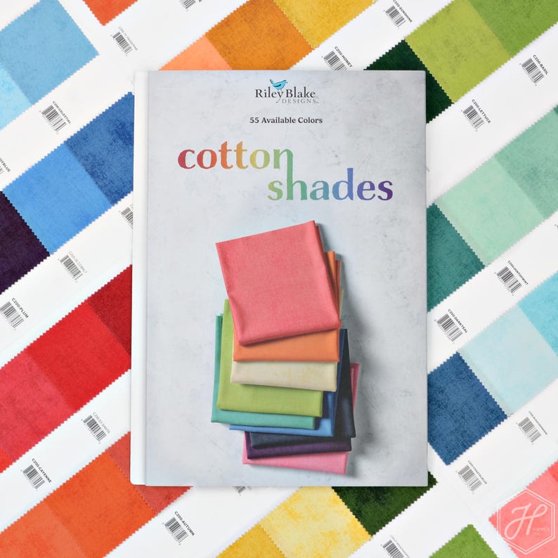 Shades Color Swatch Card Panel (sw200) | Shades | Riley Blake Designs ...