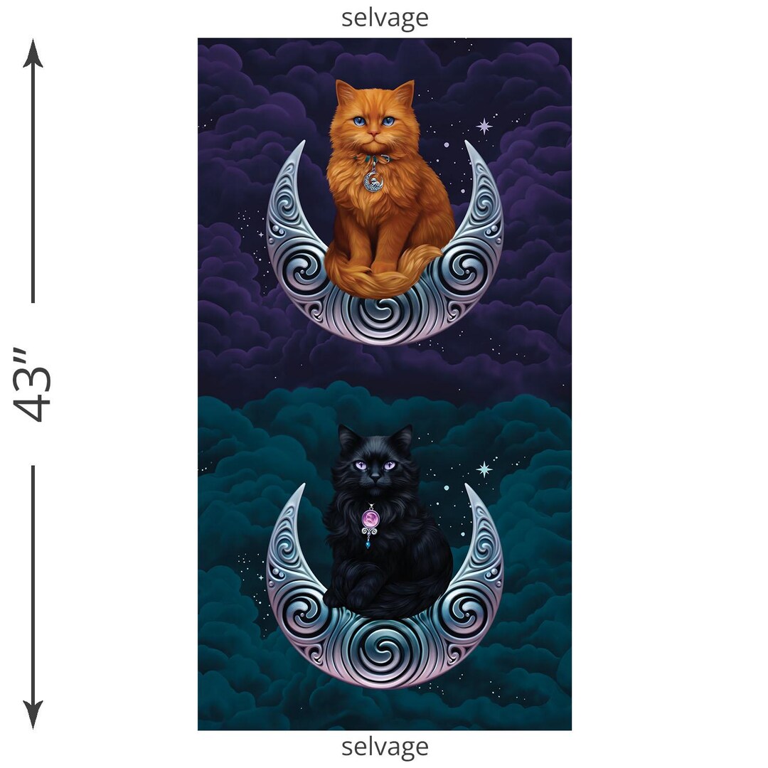 Celtic Cats Panel (pd16587-panel) | Celtic Cats | Brigid Ashwood ...
