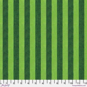 Wide Stripe in Watermelon (ssgp001.watermelon) | Shot Cotton Stripes ...