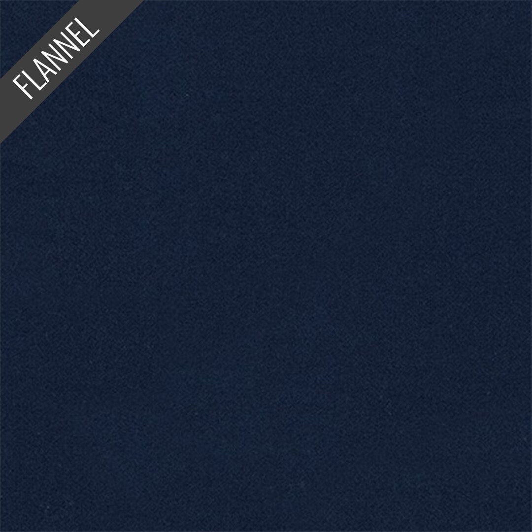 Flannel Solid in Navy f019-1243 Flannel Solid RK House of Flannel Robert Kaufman Fc5bjh Fdq2vb ...