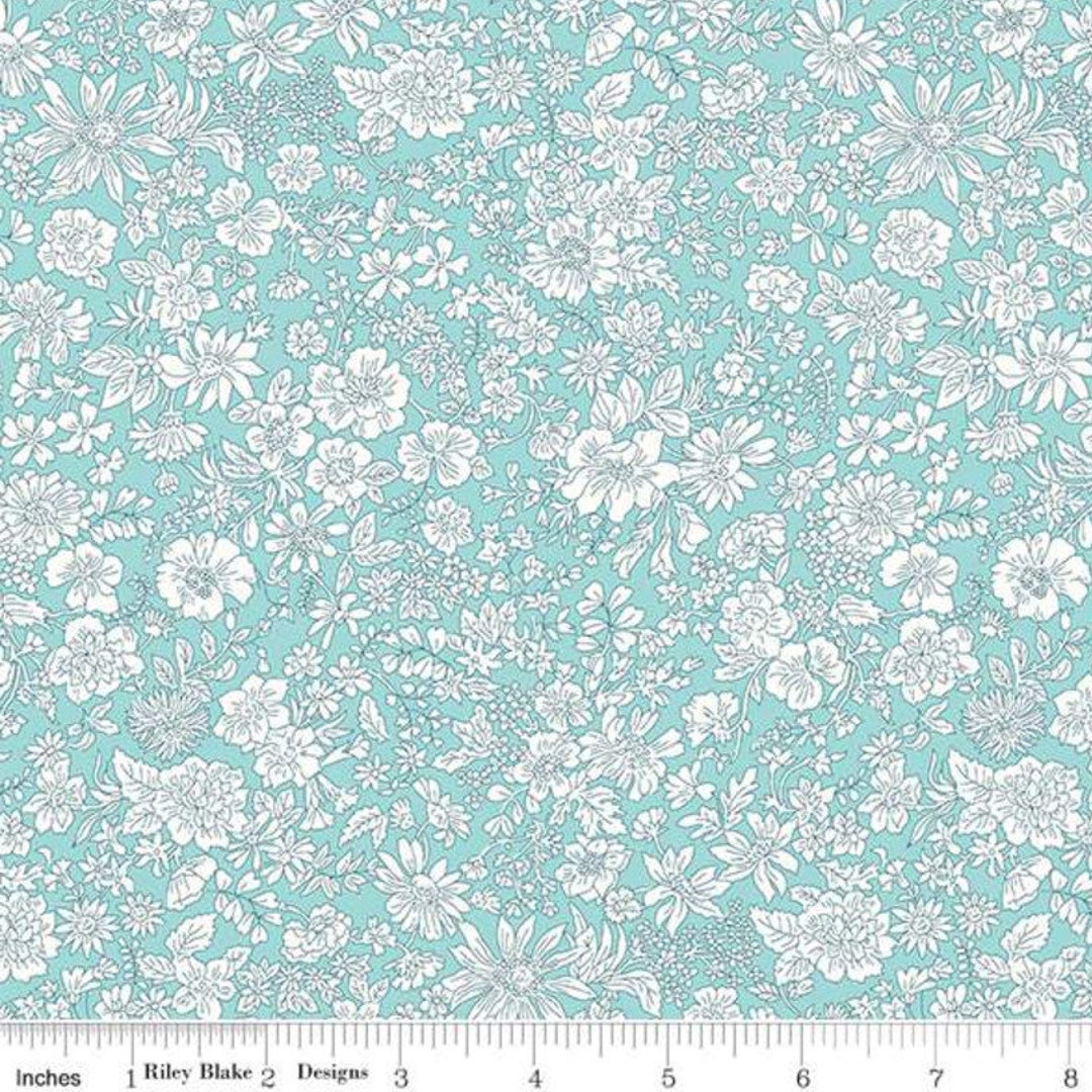 Emily Belle in Mermaid (01666410a) | Emily Belle | Liberty Fabrics ...