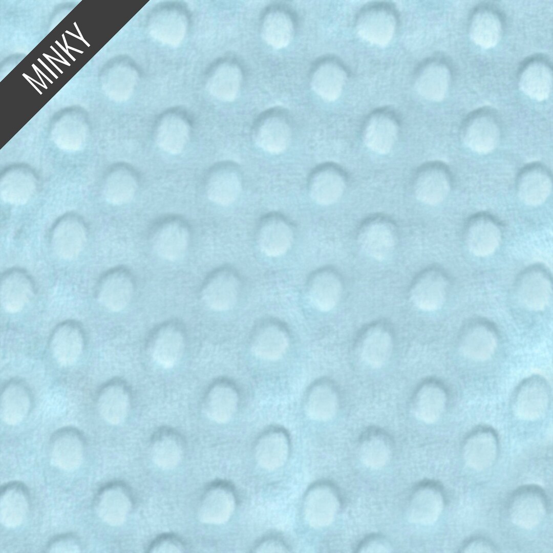 Minky Dimple Dot in Powder Blue (htm64) | Minky Dimple Dot | Hawthorne ...