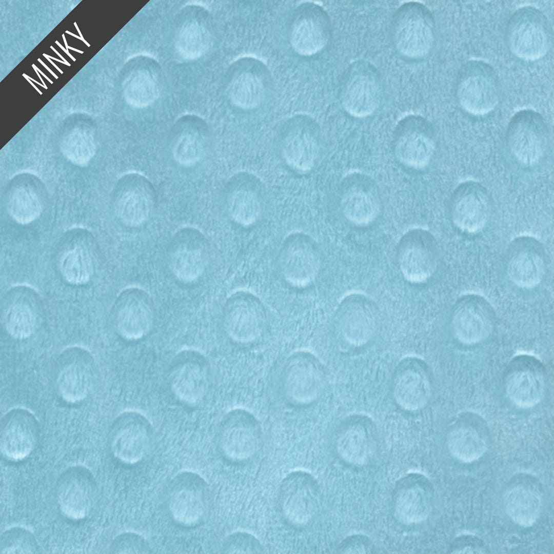 Minky Dimple Dot in Breeze (htm37 Breeze) | Minky Dimple Dot ...