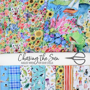 Summertime Panel in White pstella-djl2431 White Chasing the Sun August Wren Dear Stella Fc8f9u ...