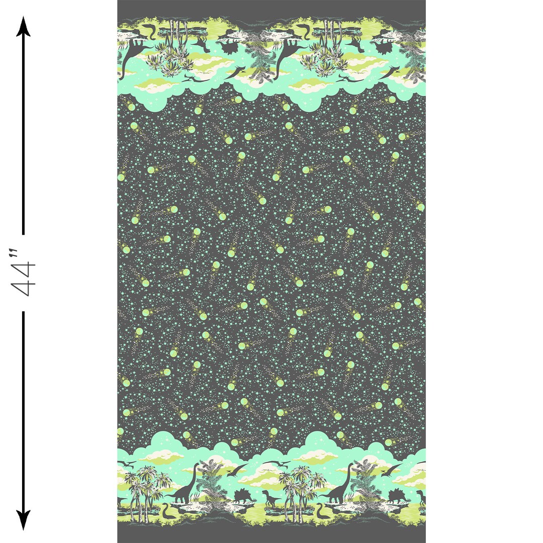 Meteor Shower Double Border in Storm pwtp226.storm Roar Tula Pink Free ...