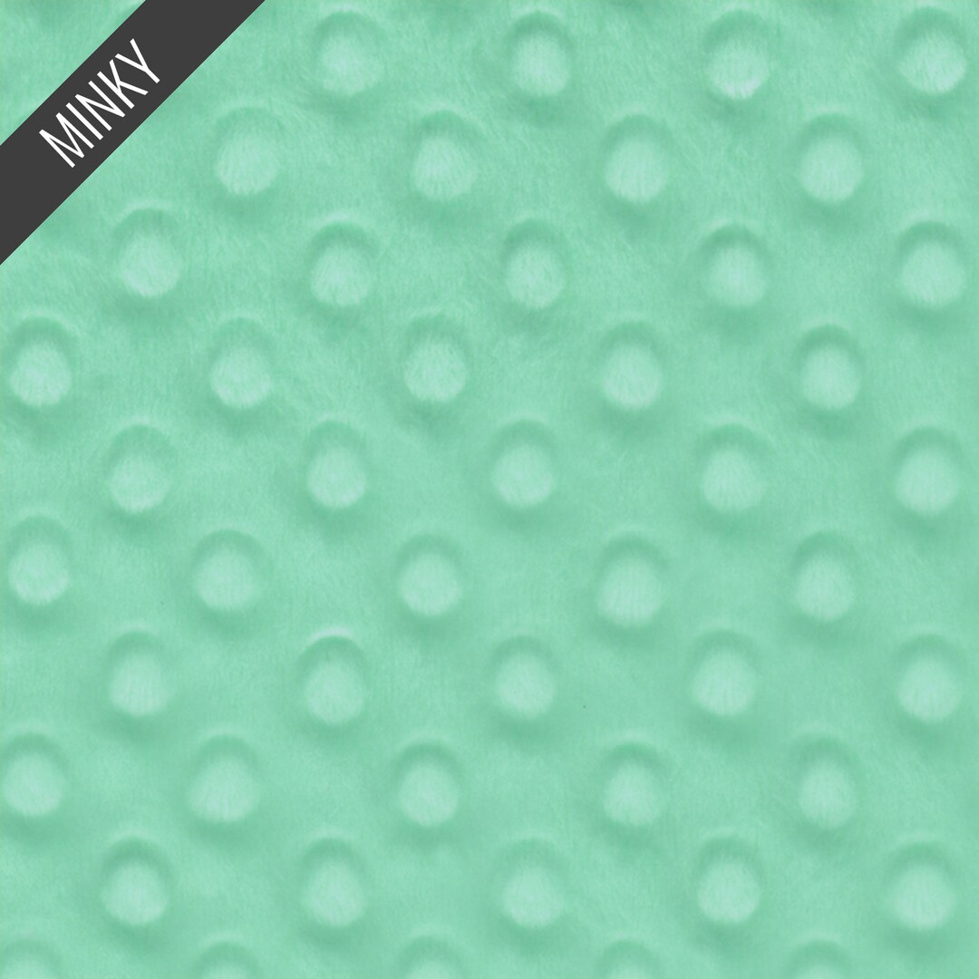 Minky Dimple Dot in Succulent (htm30 Succulent) | Minky Dimple Dot ...