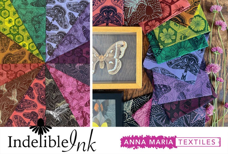 Busy in Citrus (amt1005-71c) | Indelible Ink | Anna Maria | Northcott ...
