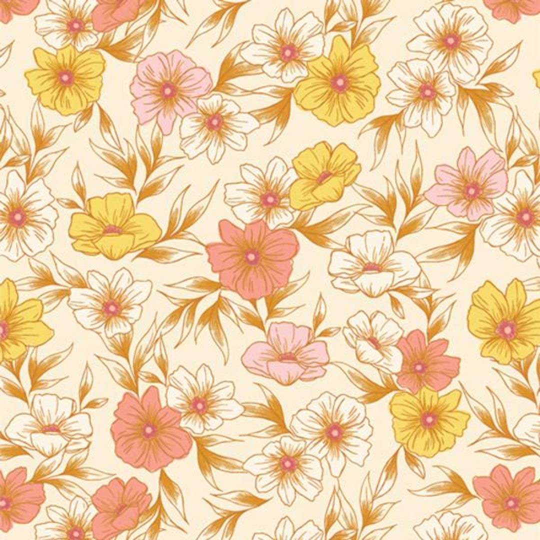 Tinted Blooms in Amber (blc11107) | Bloomcore | AGF Studio | Art ...