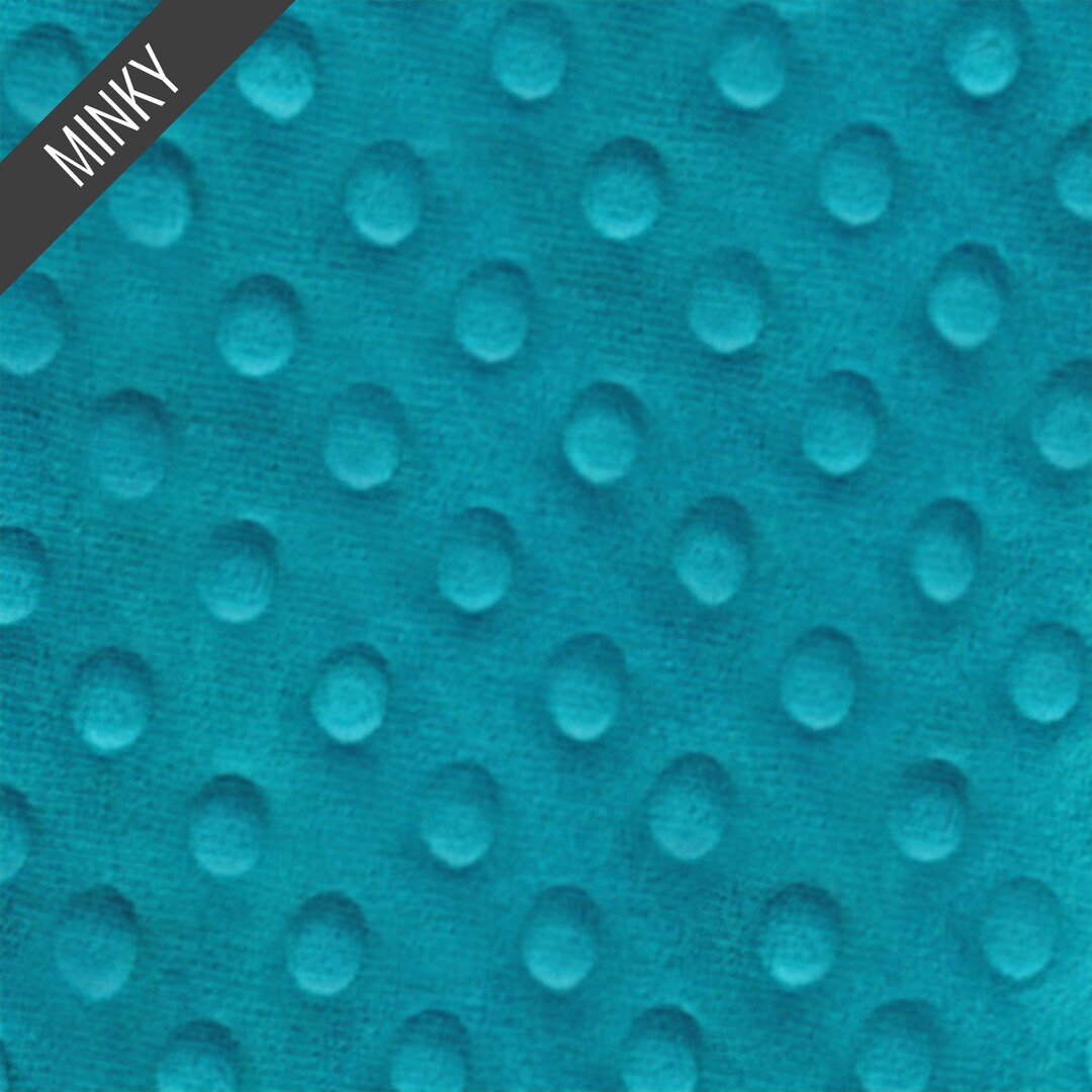 Minky Dimple Dot in Peacock (htm41 Peacock) | Minky Dimple Dot ...
