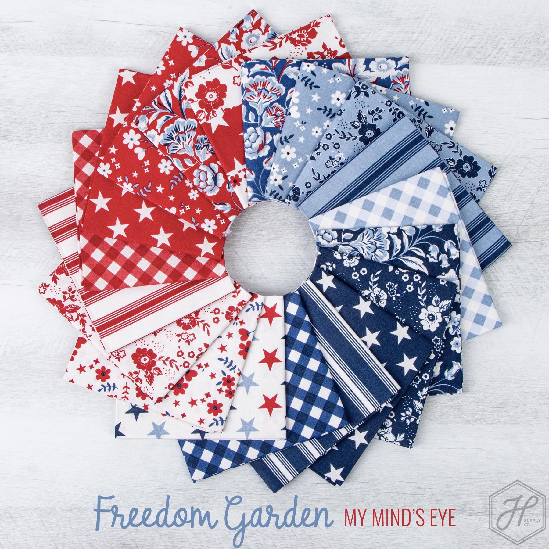 Freedom Garden Cheater Print (c15626-red) | Freedom Garden | My Mind's ...