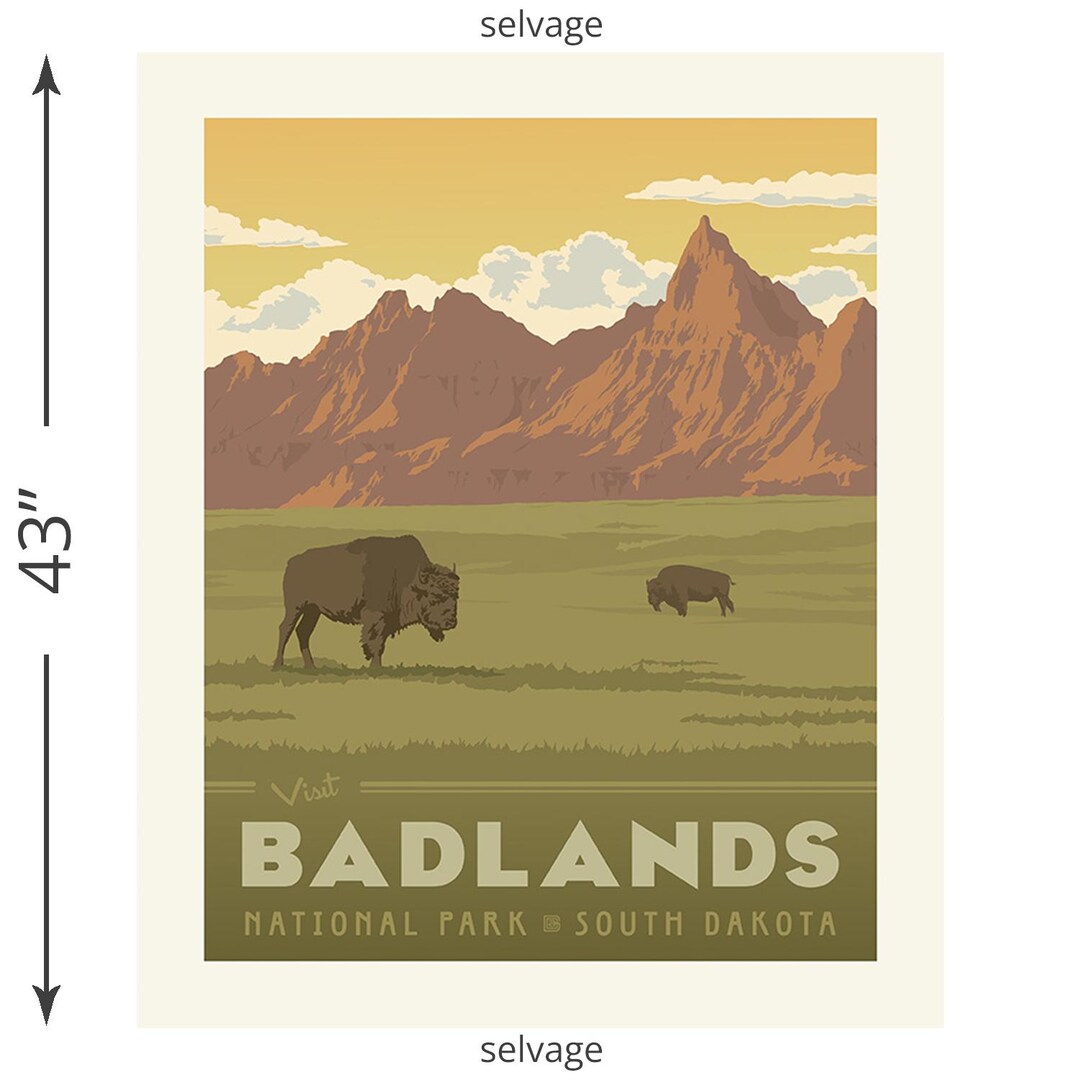 Badlands Poster Panel (2019) (p8932-badlands) | National Parks ...