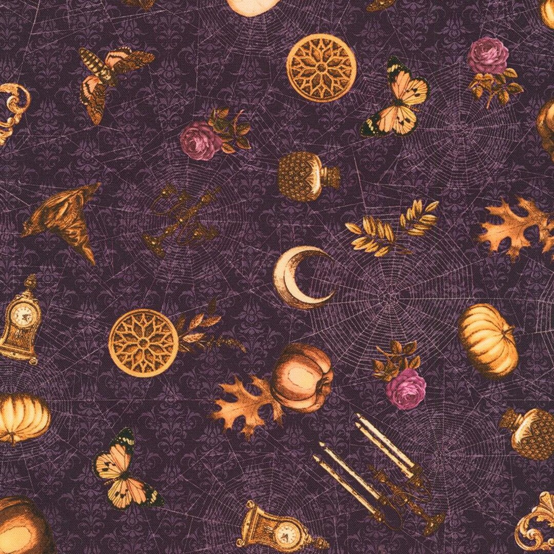 Cobweb Curios in Aubergine (srkd-22477-221) | Dreadful Delights ...