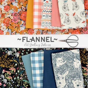 Flannel Solid in Deep Ocean (fs-200) | Art Gallery Flannel | AGF Studio | Art Gallery | Fctcx6 ...