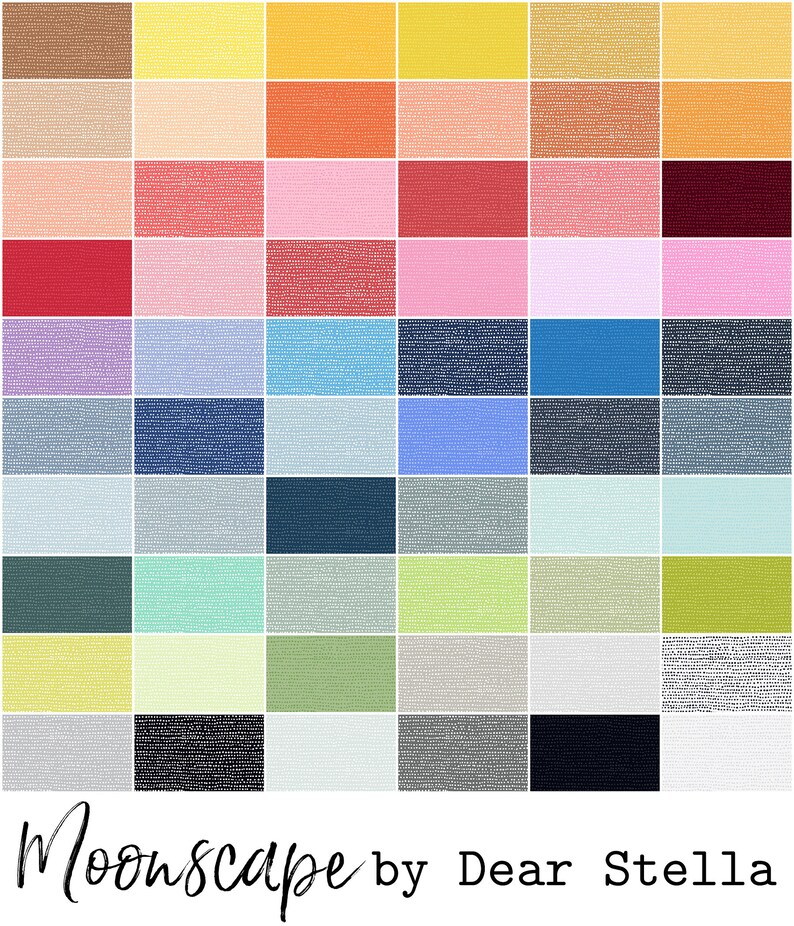 Moonscape in Marigold (stella-1150-marigold) | Moonscape | Dear Stella ...