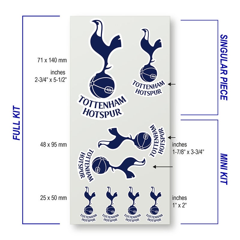 Hotspur Stickers - Etsy