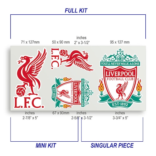 Liverpool FC Logo Sticker Vinyl Decal 10 Sizes - Etsy
