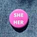 Pansexual Pride Flag Button, LGBTQ Pride 1.25 in and 2.25 in Buttons - Etsy