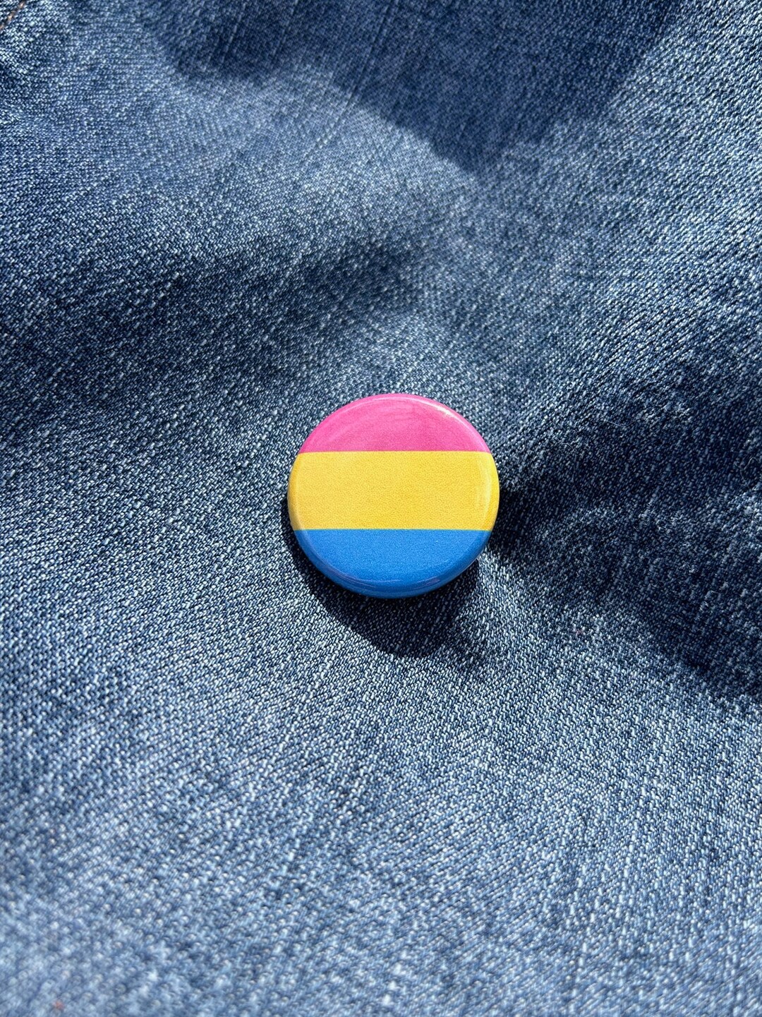 Pansexual Pride Flag Button, LGBTQ Pride 1.25 in and 2.25 in Buttons - Etsy