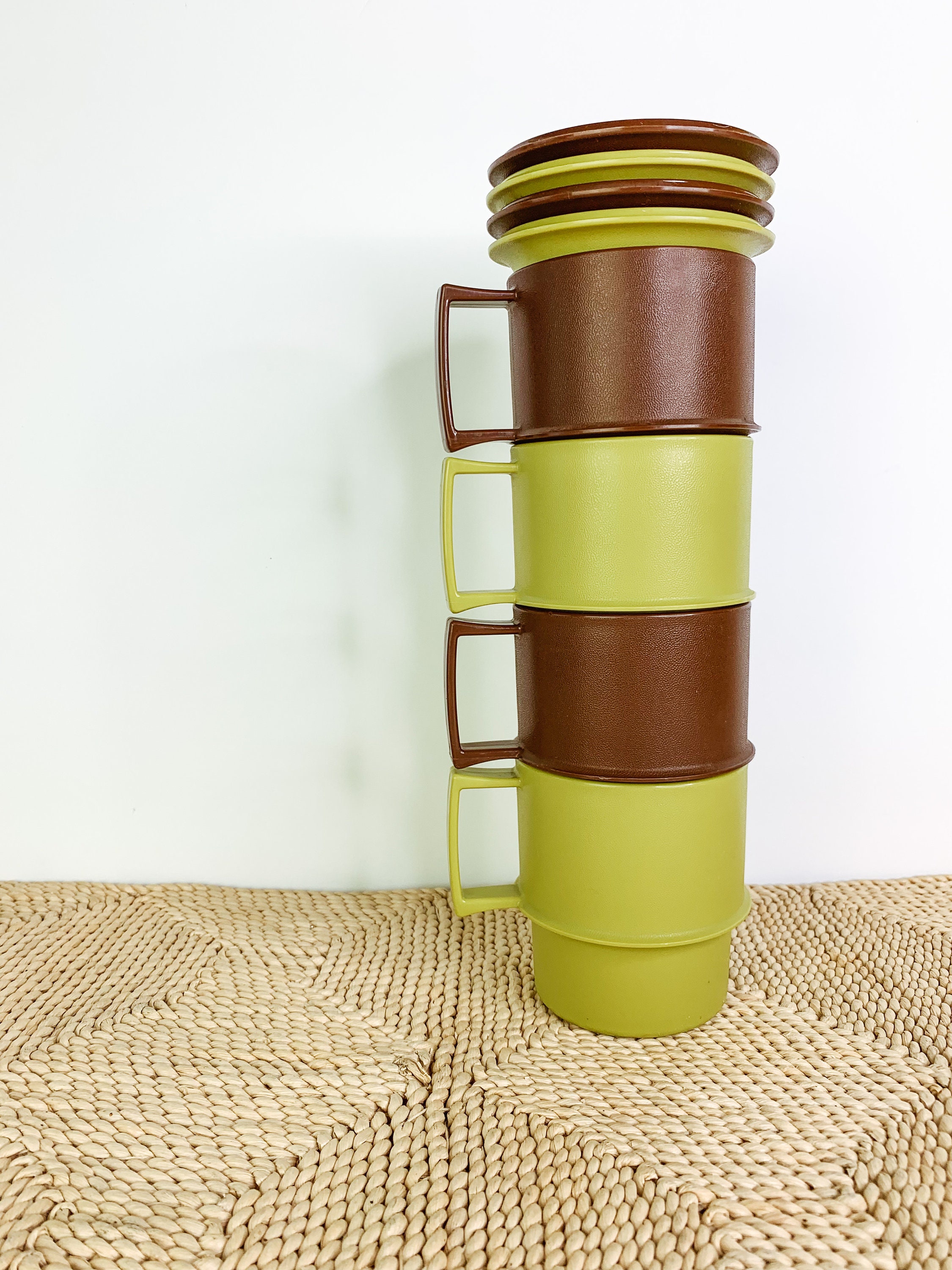 Vintage Stackable Tupperware Cups/vintage Kids Cups - Etsy