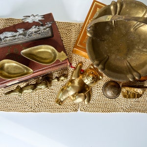 Vintage Brass Decor/items Sold Separately - Etsy