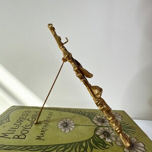 Vintage Brass Easel Style Mini Photo Frame or Display - Etsy