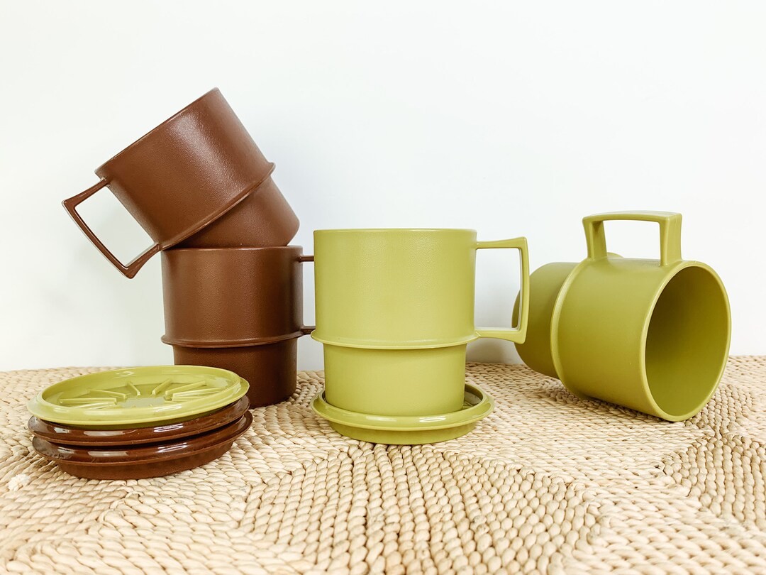 Vintage Stackable Tupperware Cups/vintage Kids Cups - Etsy