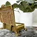 Vintage Brass Matchstick Box/footed Brass Ring Box/hair Pin Holder - Etsy