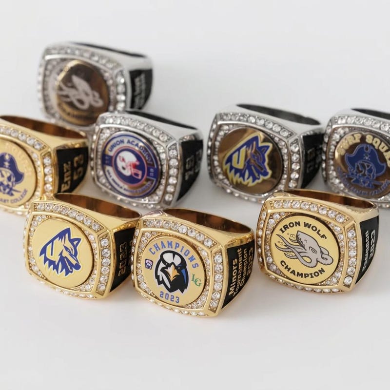 Custom Trophy Rings - Etsy