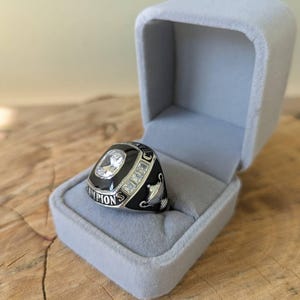 Custom Text and Color Championship Ring - Football, Baseball ...