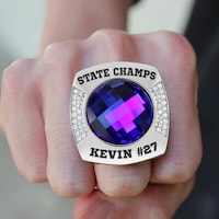 Men's Customized Championship Rings, Sports Ring, Class Ring，custom ...