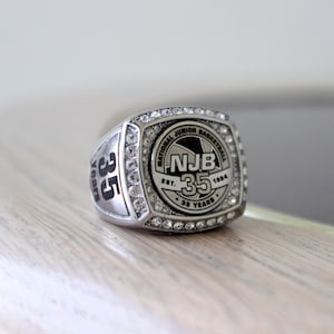 Premium Championship Ring- Use Your Own LOGO! - Etsy