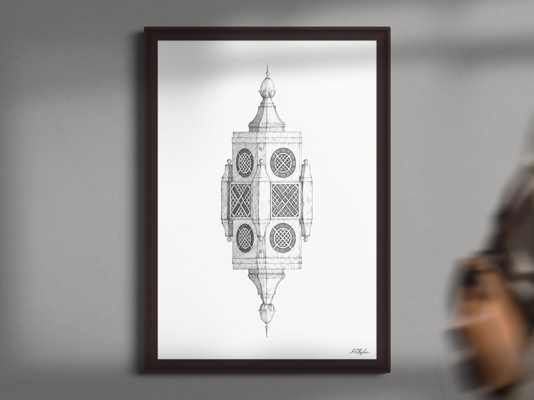 OXO Tower Surrealist Illustration Print - Etsy