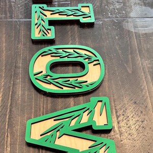 Willow Leaf Alphabet SVG Font: A-Z Laser Cut File (digital Download) - Etsy
