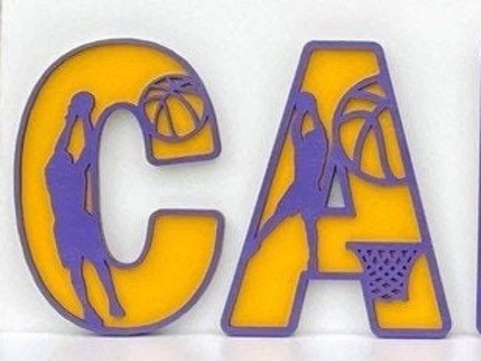 Alphabet Basketball NBA A-Z Font Basketball Art Svg Glowforge Laser ...