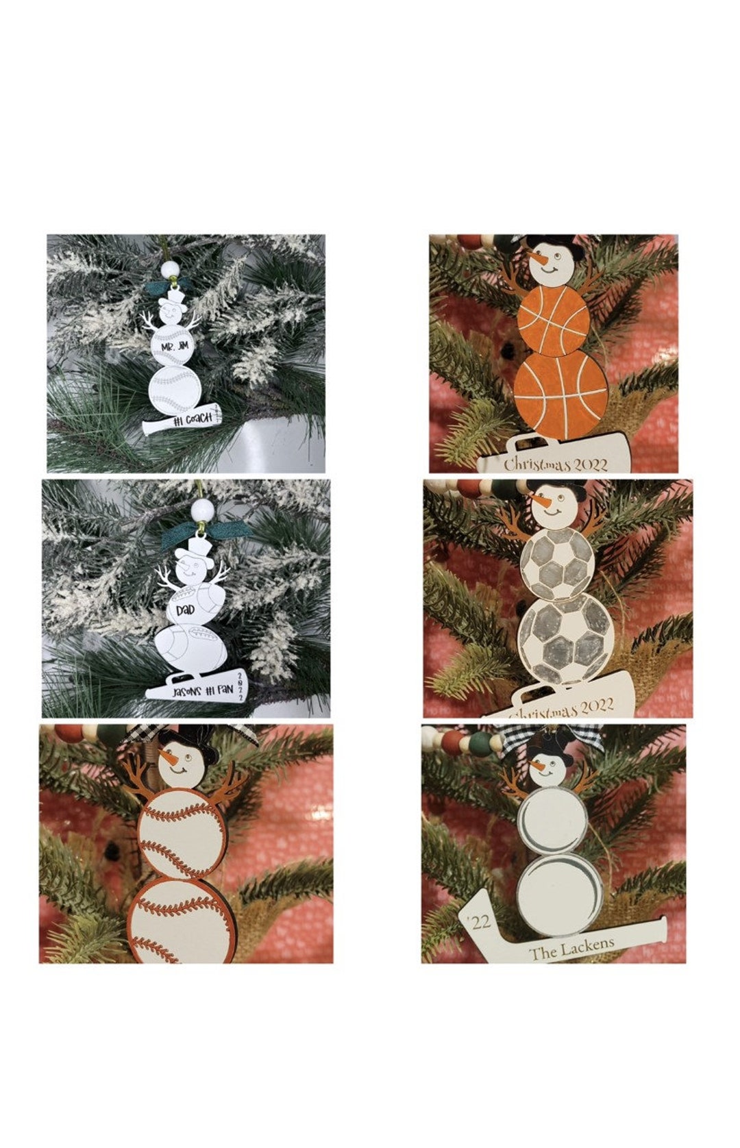 Snowman Singles Hockey, Soccer, Football, Baseball, Basketball ...