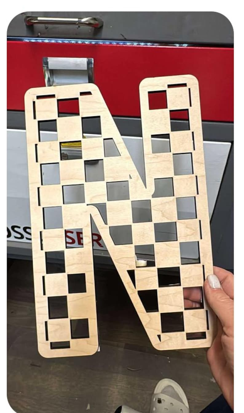 Checkered Race Car Alphabet Font: A-Z Digital Download (SVG) - Etsy