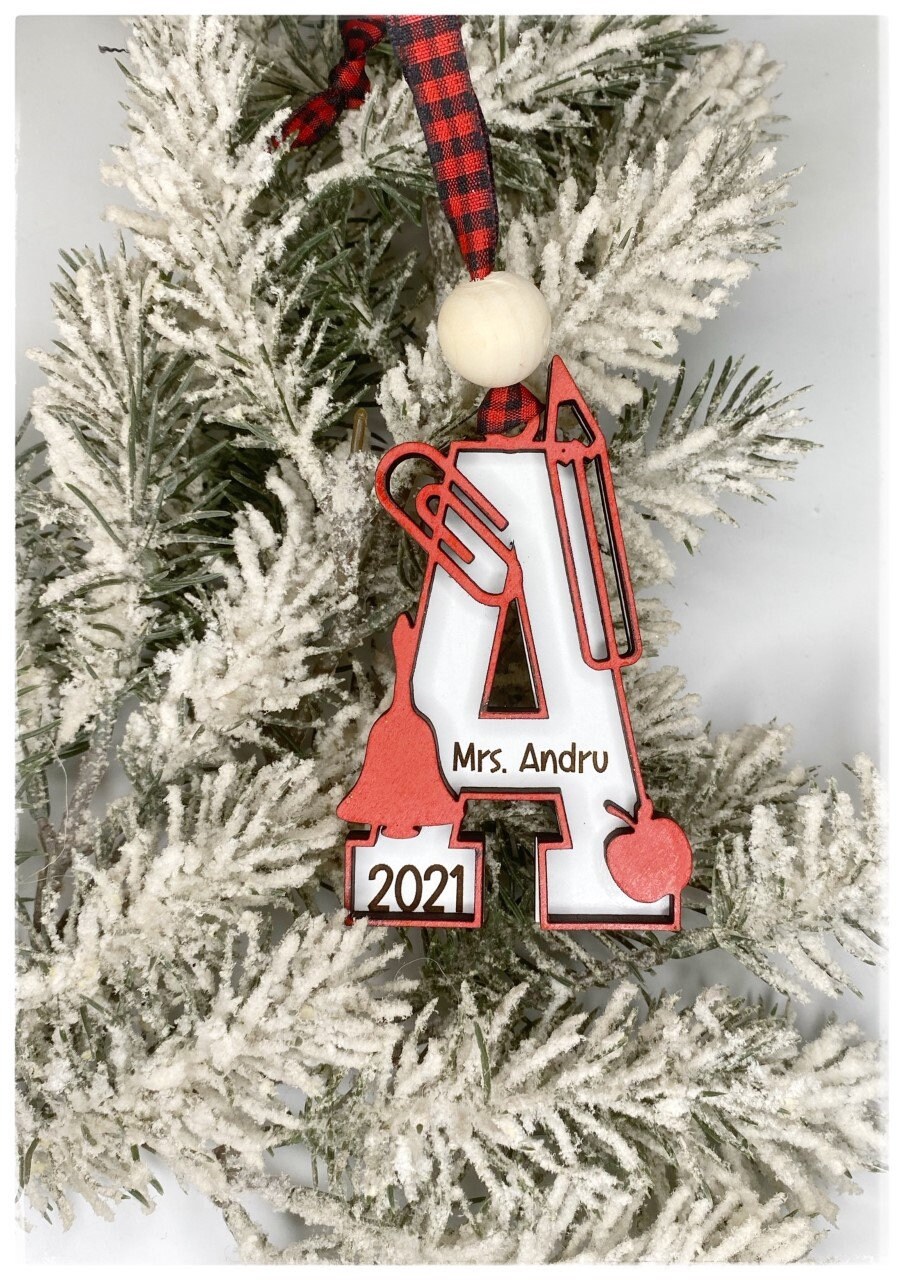 TEACHER SCHOOL Classroom Digital A-Z Full ALPHABET Svg - Etsy