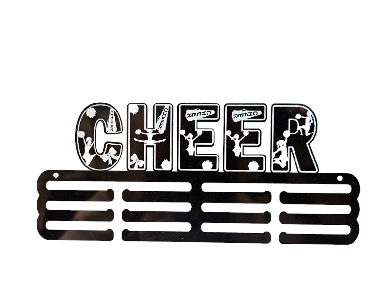 Cheer Medal Hanger, Award Ribbon Holder Digital Svg Download. Glowforge ...