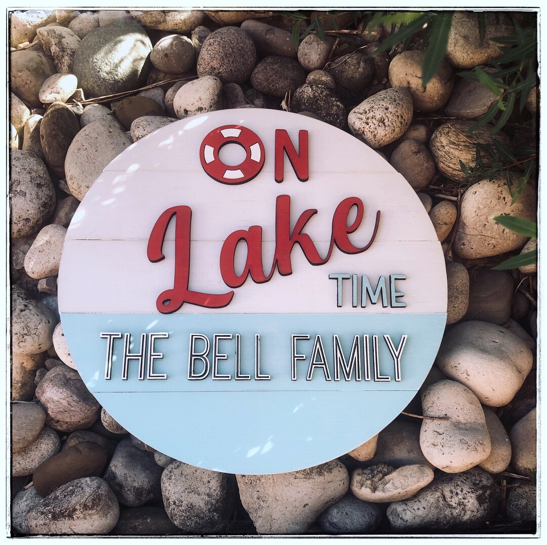Lake Life Wood Sign SVG: Laser Cut File (digital Download) - Etsy