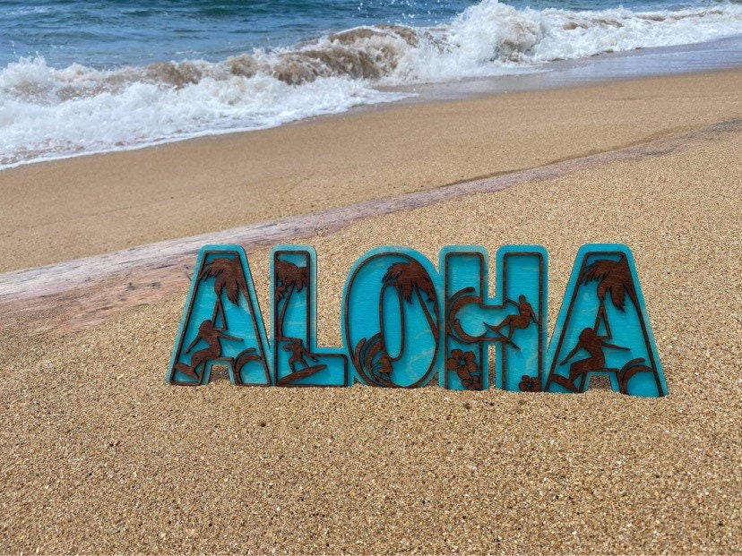 Alphabet Surf A-Z Font Digital Art Svg Glowforge Laser File - Etsy Canada