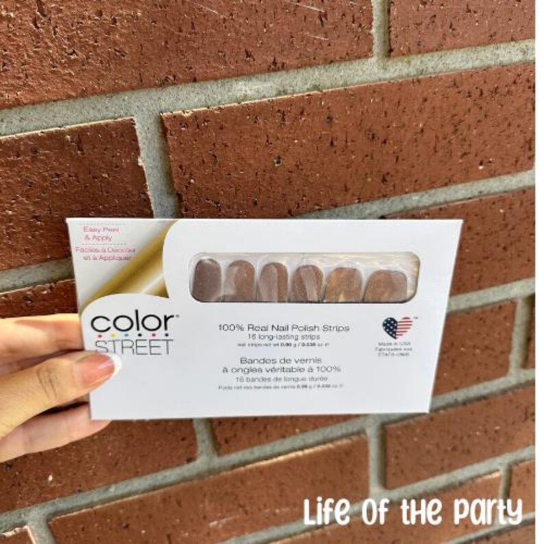 Color Street Nail Strips *life of the Party* - Etsy