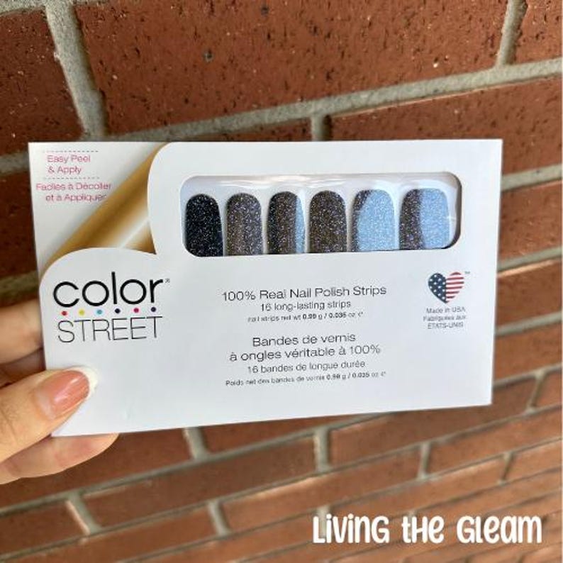 Color Street Nail Strips *living the Gleam* - Etsy