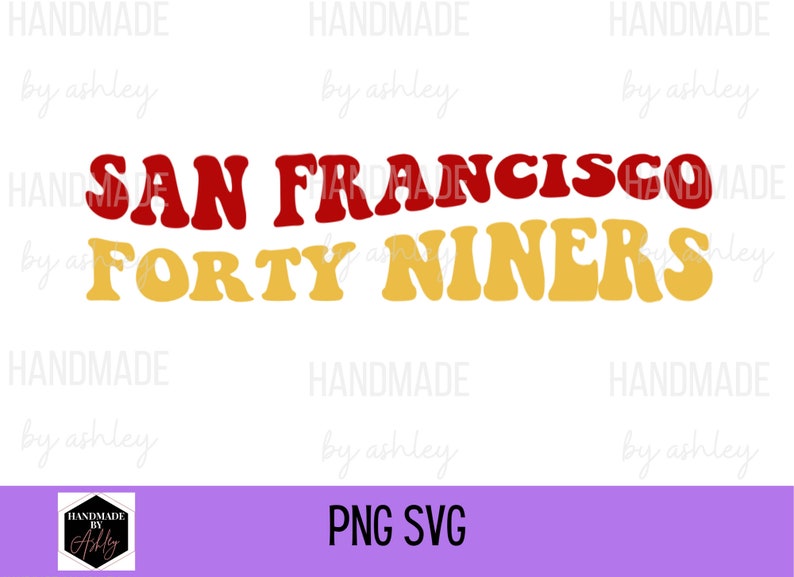 San Francisco Niners Svg PNG - Etsy