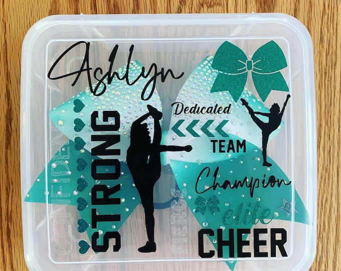 Cheer Bow Box - Etsy