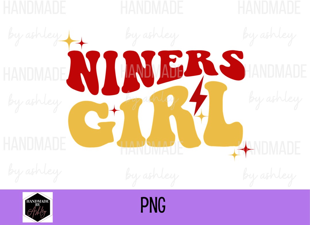 Niners Girl PNG - Etsy