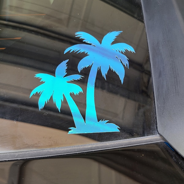 Palm Tree Decal - Etsy