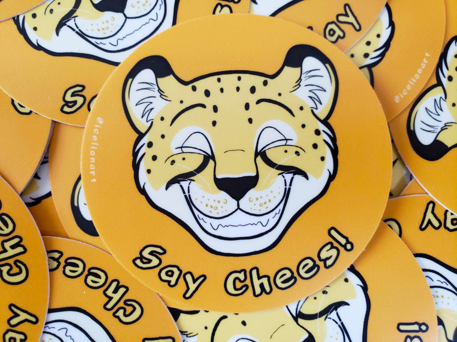 Say Chees 3 Vinyl Sticker - Etsy