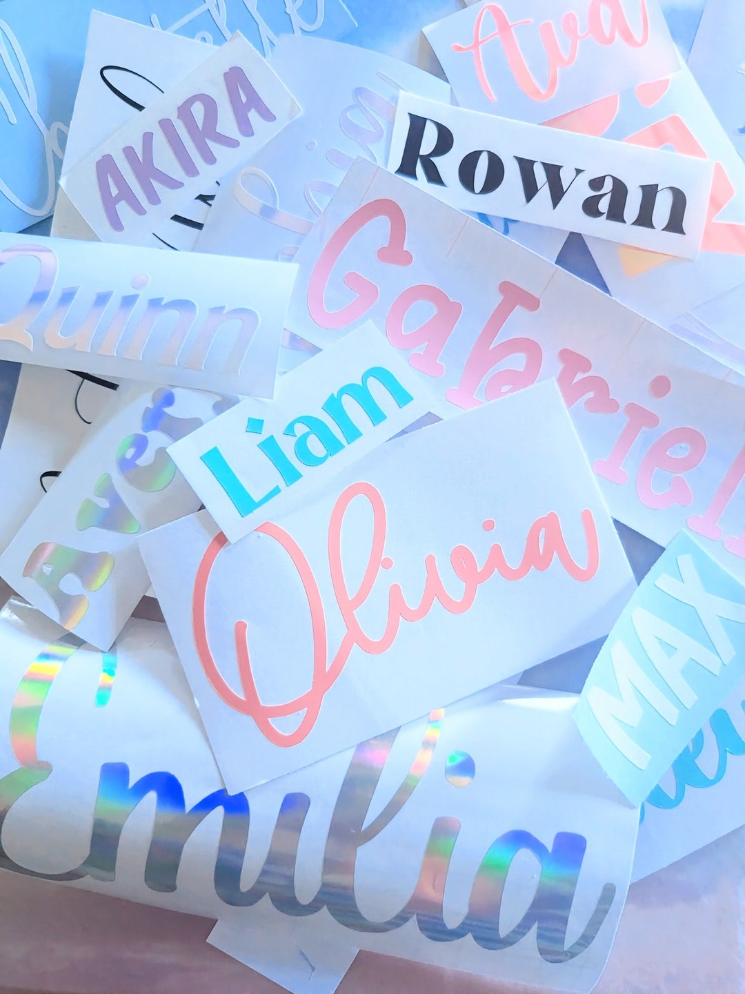 Custom Vinyl Name Decal Personalized Gift Yeti Name Decal - Etsy