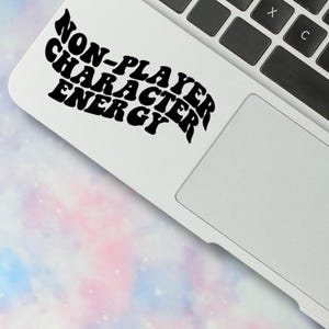 NPC Energy Decal, Non-player Character Energy Sticker, Choose Your Type ...