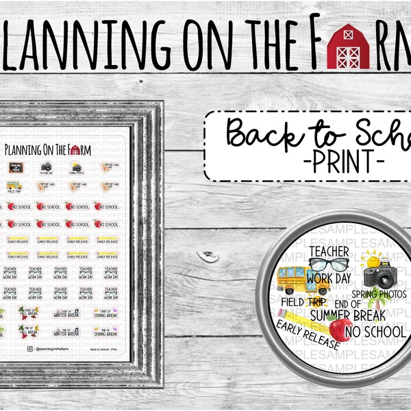 Picture Day Stickers - Etsy